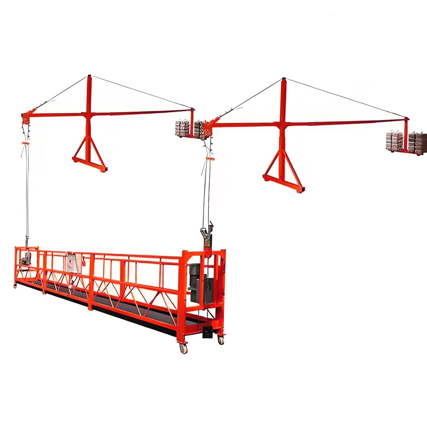Steel-painted-suspended-platform-cradlegondola-ZLP-500